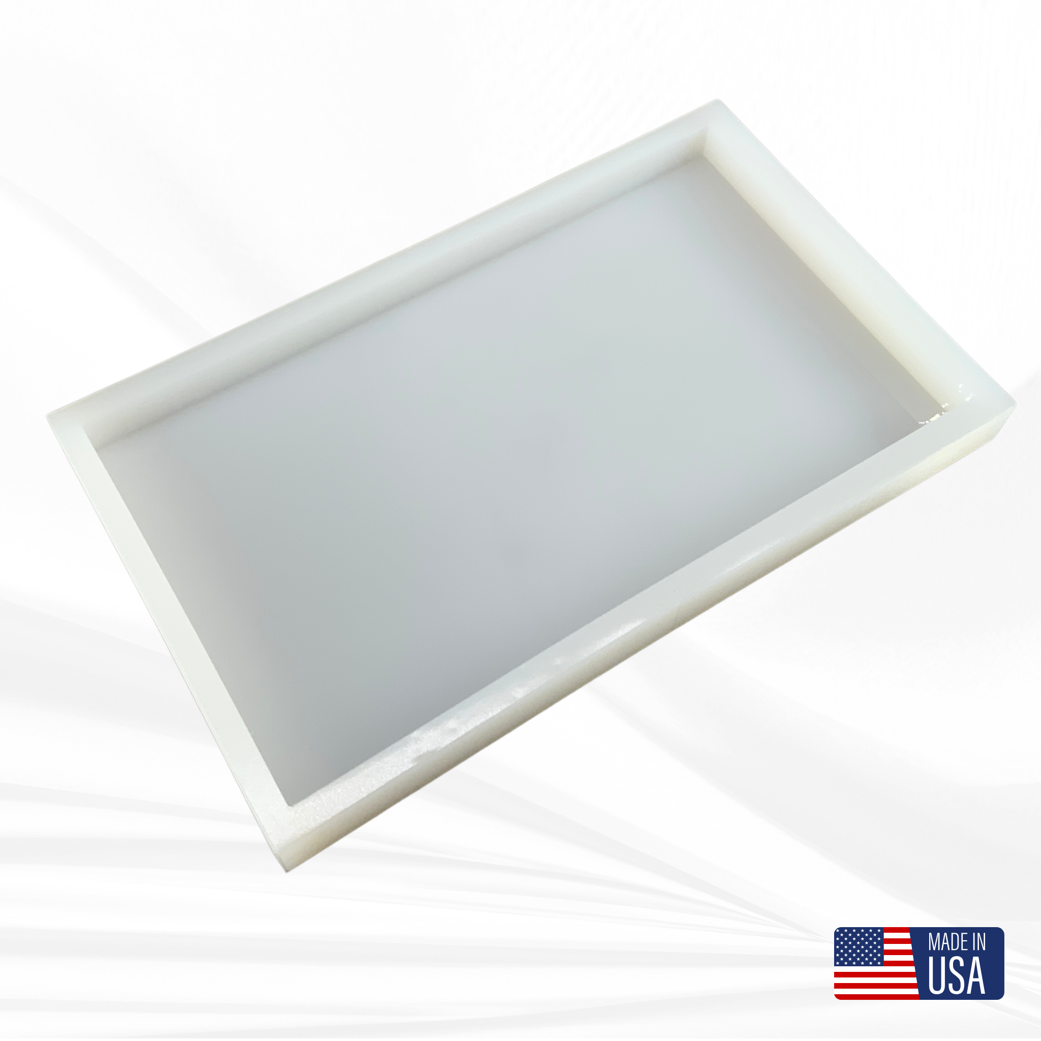 18” x 9” x 1” Large Rectangle Mold - Zapp3D Design LLC