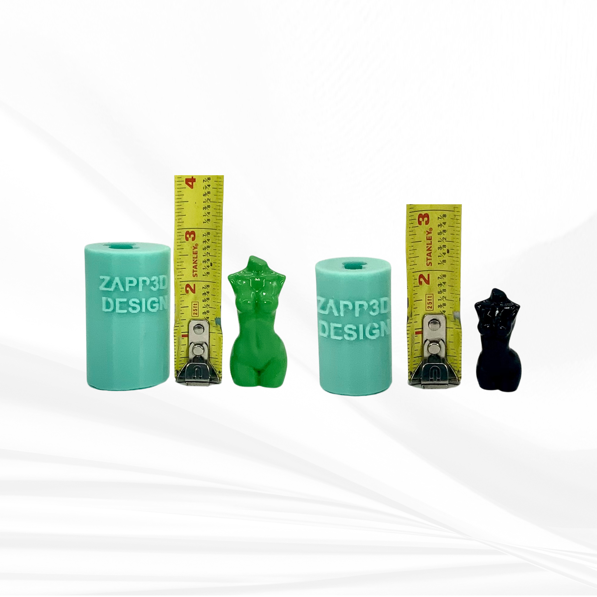 Female Torso Mold, 7 Sizes, Goddess Mold - Zapp3D Design LLC