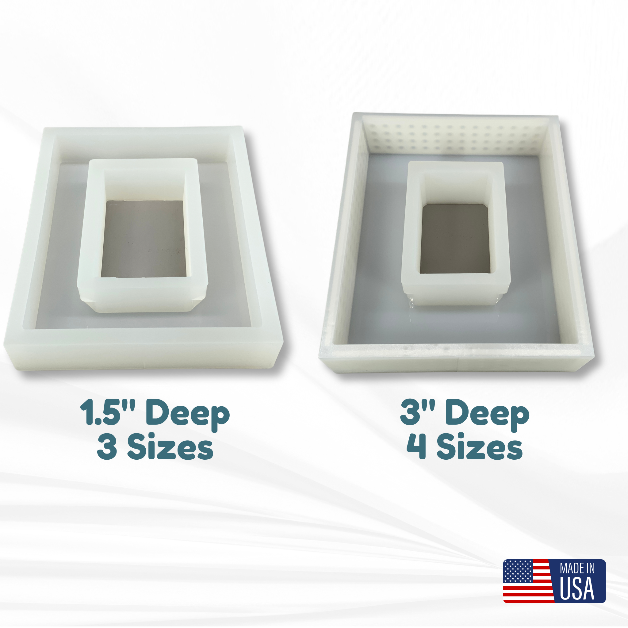 1.5" & 3" Picture Frame Molds - Zapp3D Design - Zapp3D Design LLC