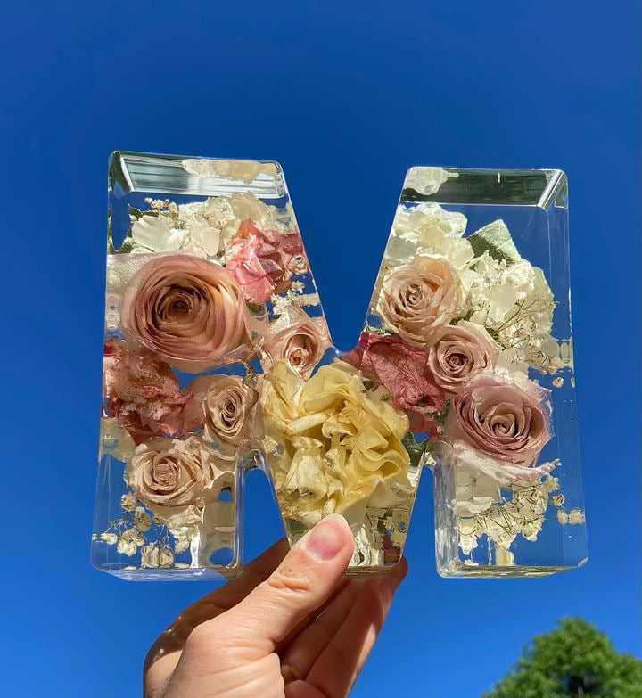 6" Tall Alphabet Letter Silicone Molds - Zapp3D Design LLC