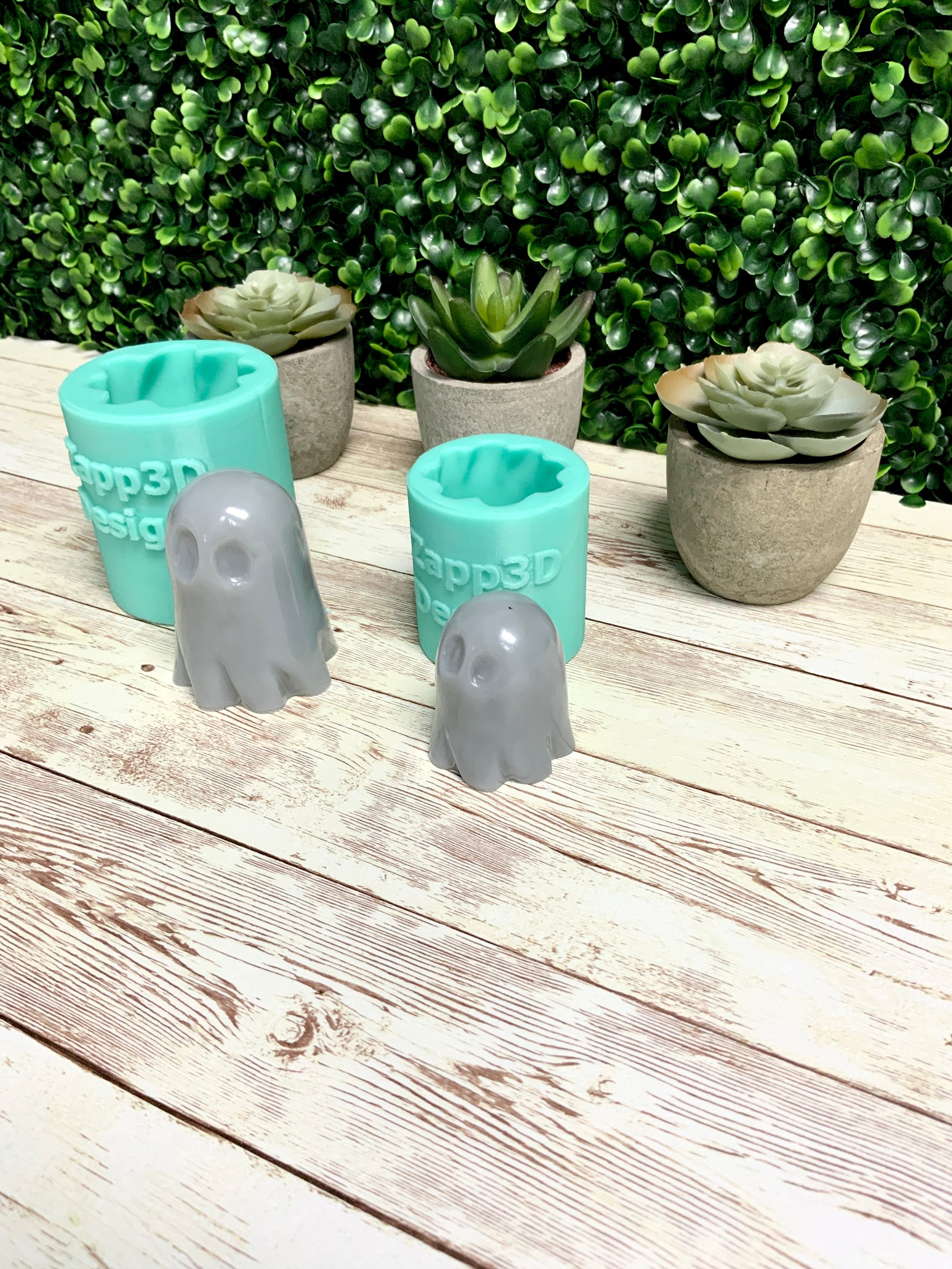 Ghost Molds for Resin | 4 Styles | Ghost 3D Molds, Halloween Mold ...