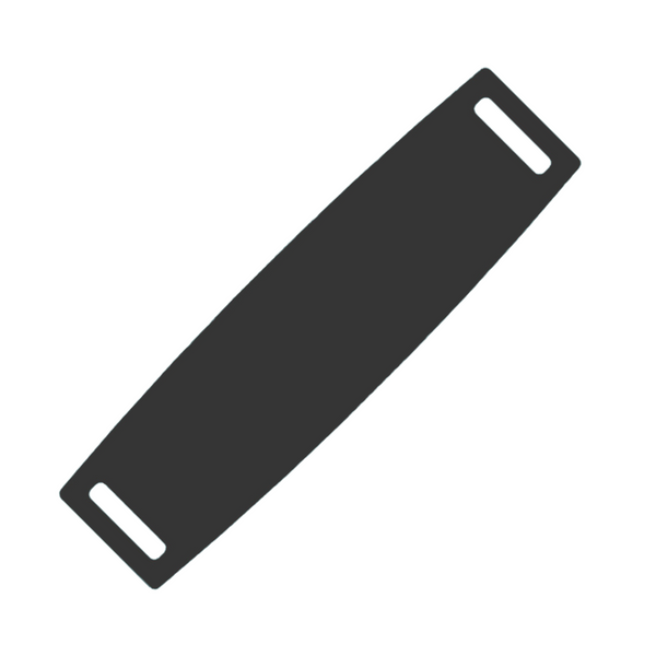 22" X 6" Large Bowed Rectangle with Double Handles Acrylic Template ...