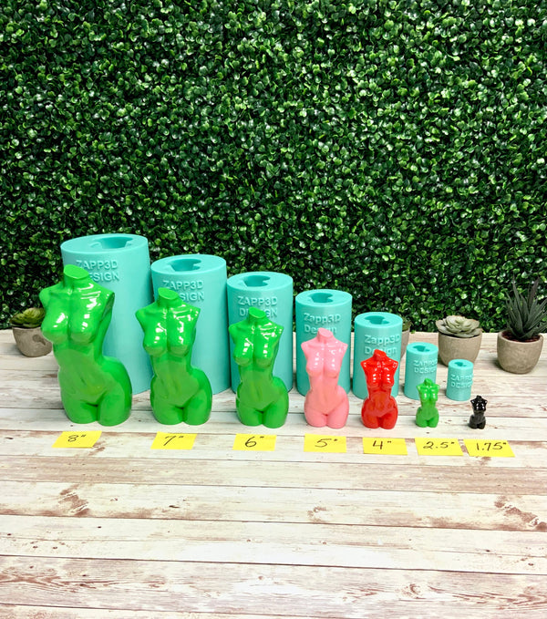 Female Torso Mold, Goddess Mold, Body Mold Candle, Resin Body Mold, Fe ...