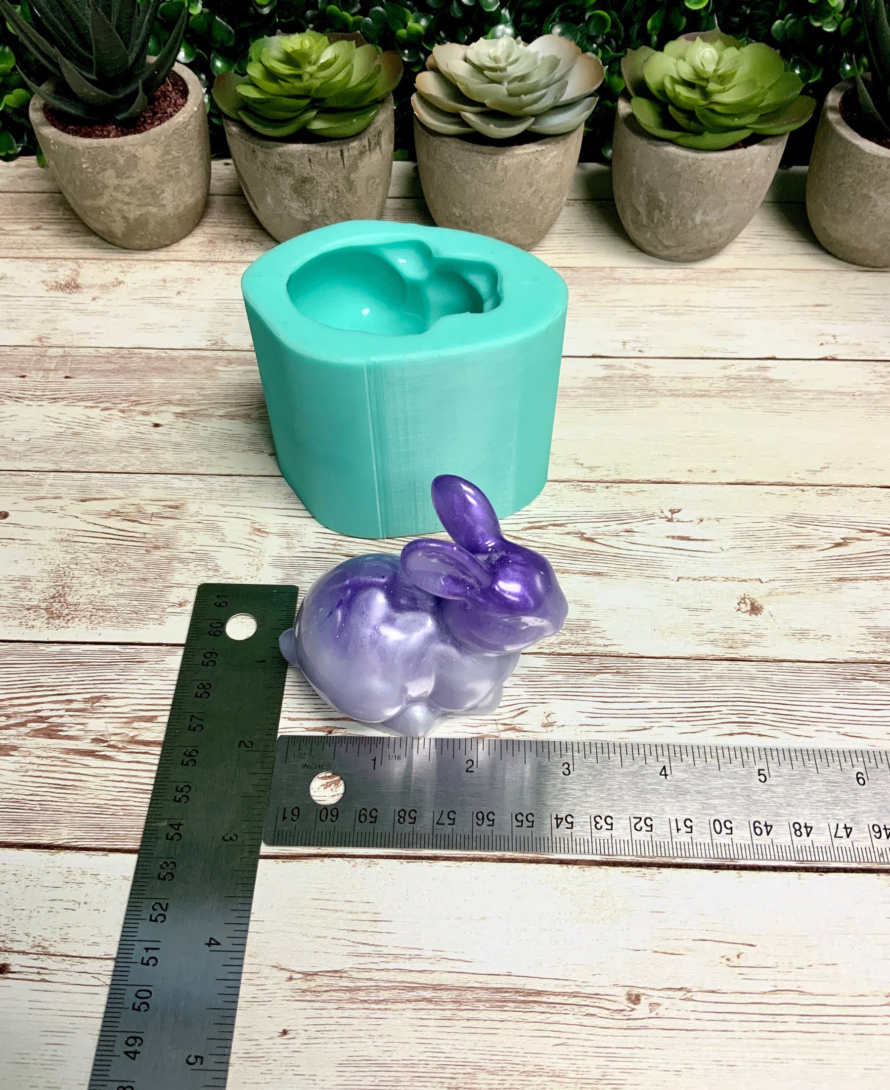 Bunny Mold, Rabbit Mold | 4 Sizes | - Zapp3D Design LLC