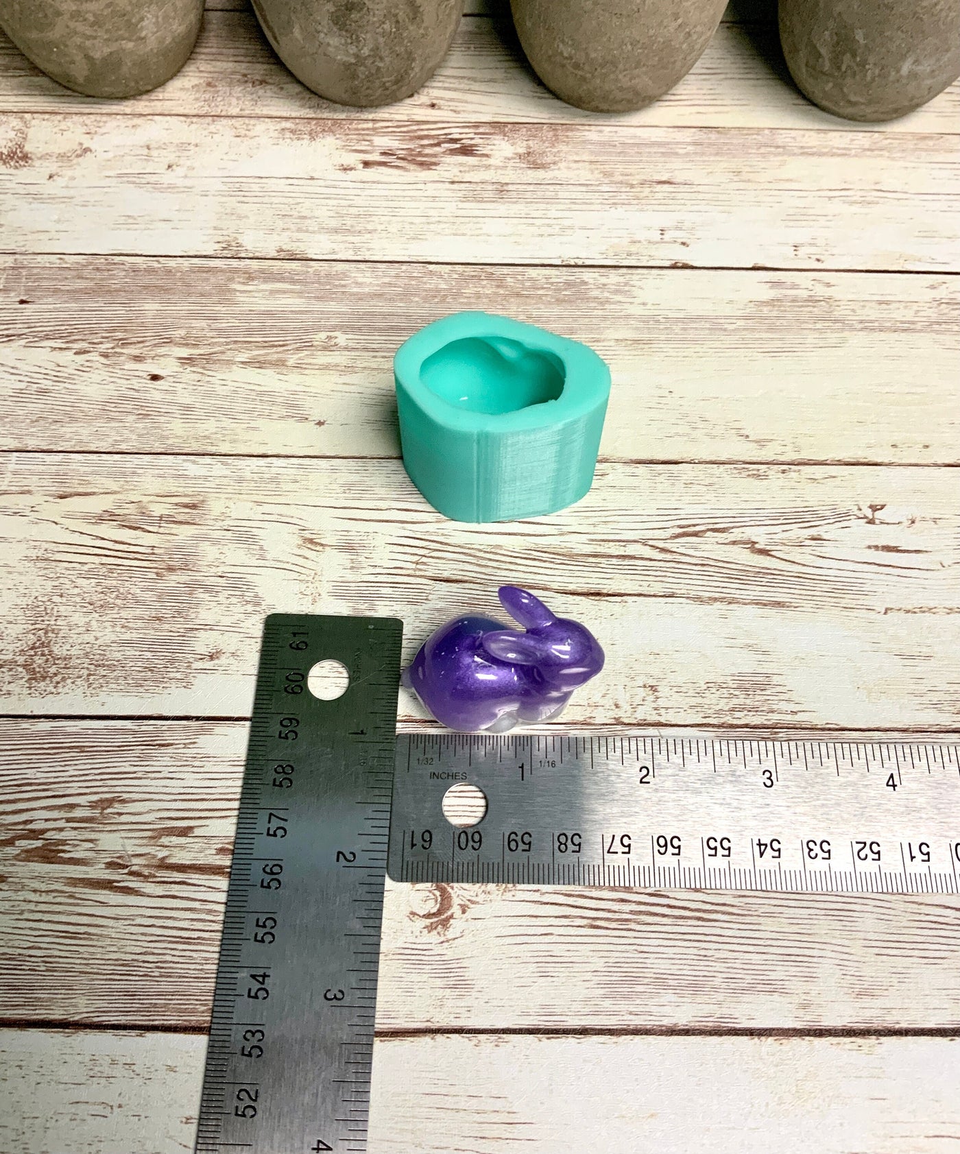 Bunny Mold, Rabbit Mold | 4 Sizes | - Zapp3D Design LLC