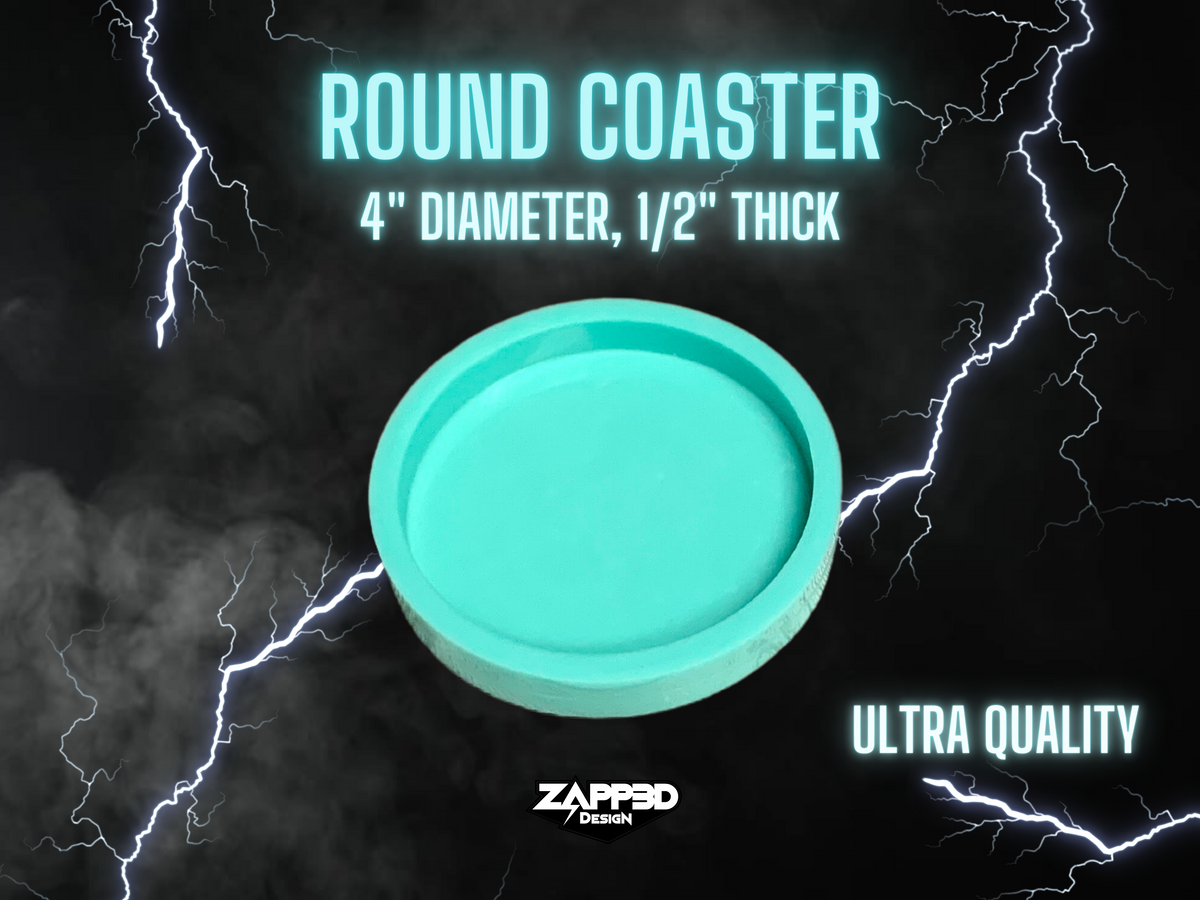 Deep Coaster Molds & Ring Holder Molds - Zapp3D Design LLC