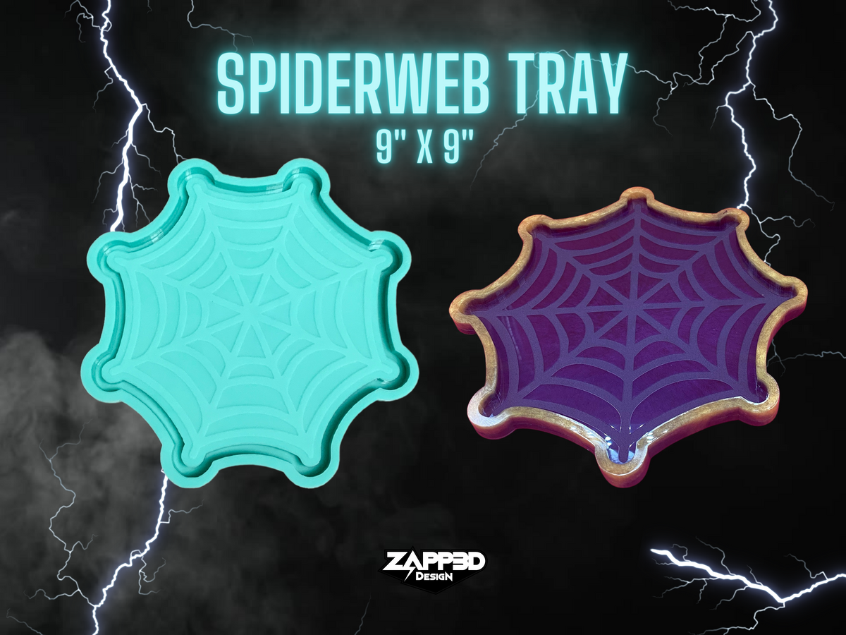 Spiderweb Mold, Spiderweb Tray Mold, Halloween Mold, Spooky Mold, Web ...